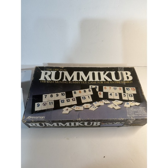 Pressman | Toys | The Original Rummikub Tile Game Pressman All Pieces ...